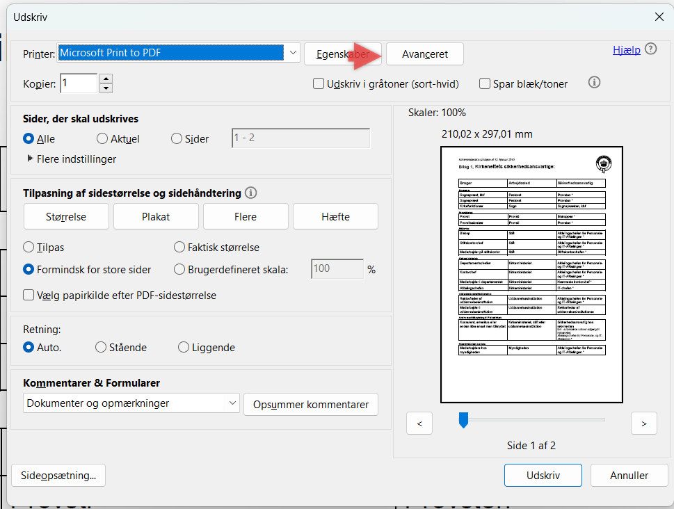 Fejl ved udskrivning af PDF fil – IT-supportforum